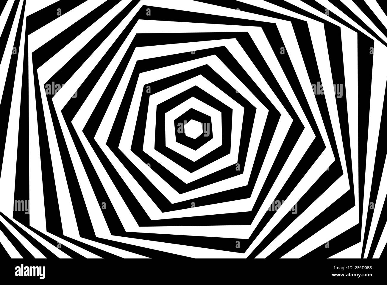 Vector abstract illustration of swirl, vortex pattern. Trendy ...