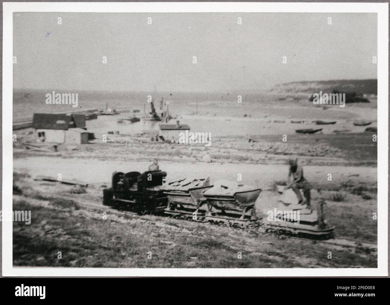 The port of Lickershamn on northern Gotland Stock Photo - Alamy