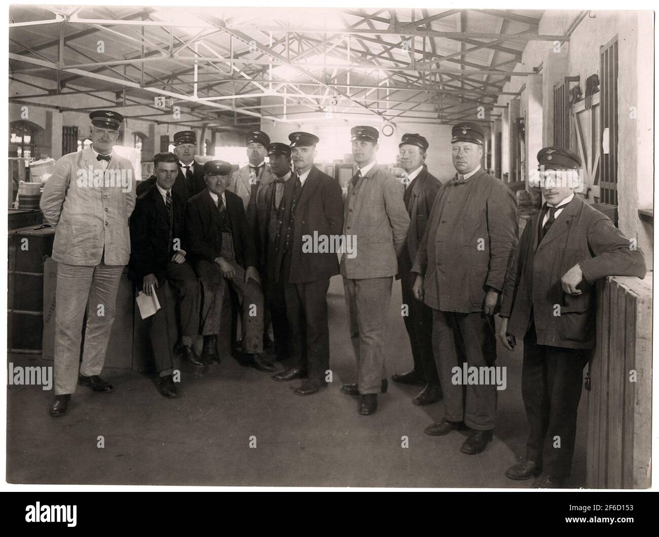 Staff image, arriving freight magazine at Stockholm Norra Station Stock ...