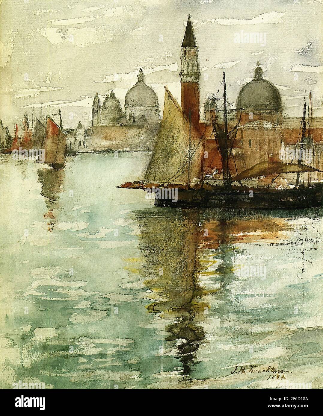 Venice 1881 hi-res stock photography and images - Alamy