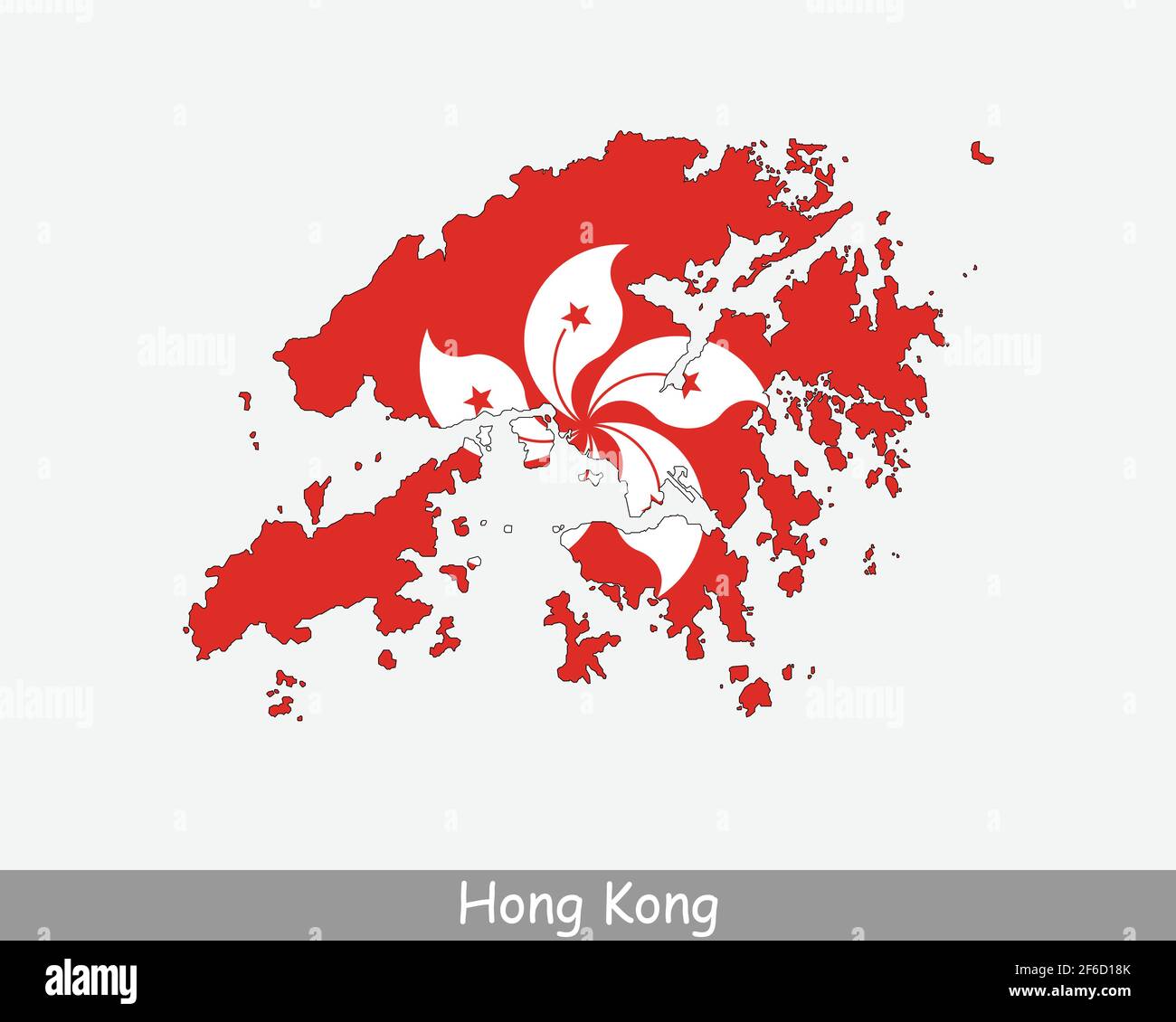 Hong Kong Map Flag. Map of Hong Kong with the Hong Kongese national ... Hong Kong Map Flag. Map of Hong Kong with the Hong Kongese national ...