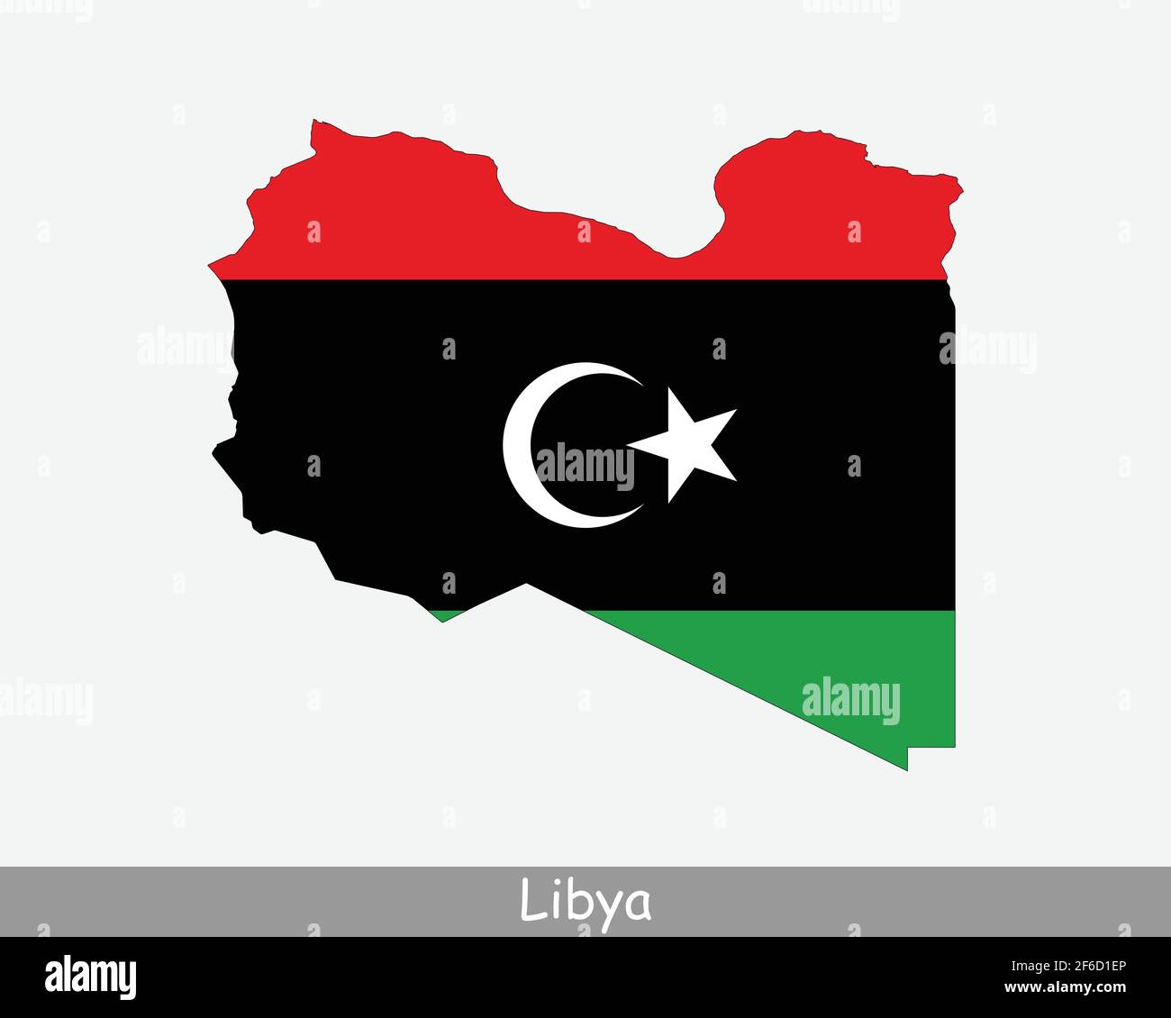 Libya map hi-res stock photography and images - Alamy
