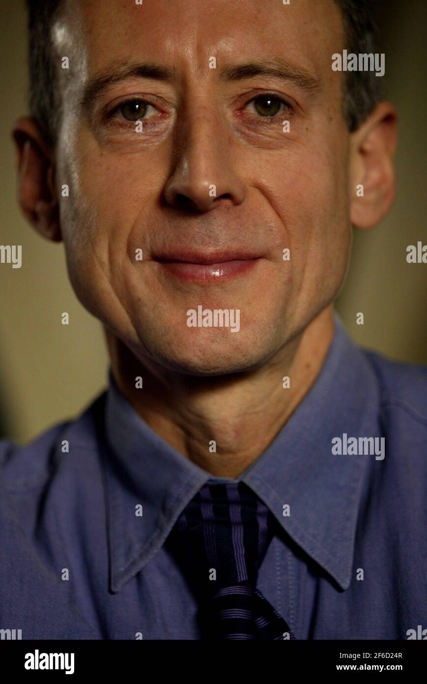 Peter Tatchell at home in south Londonpic David Sandison 27/1/2006 ...