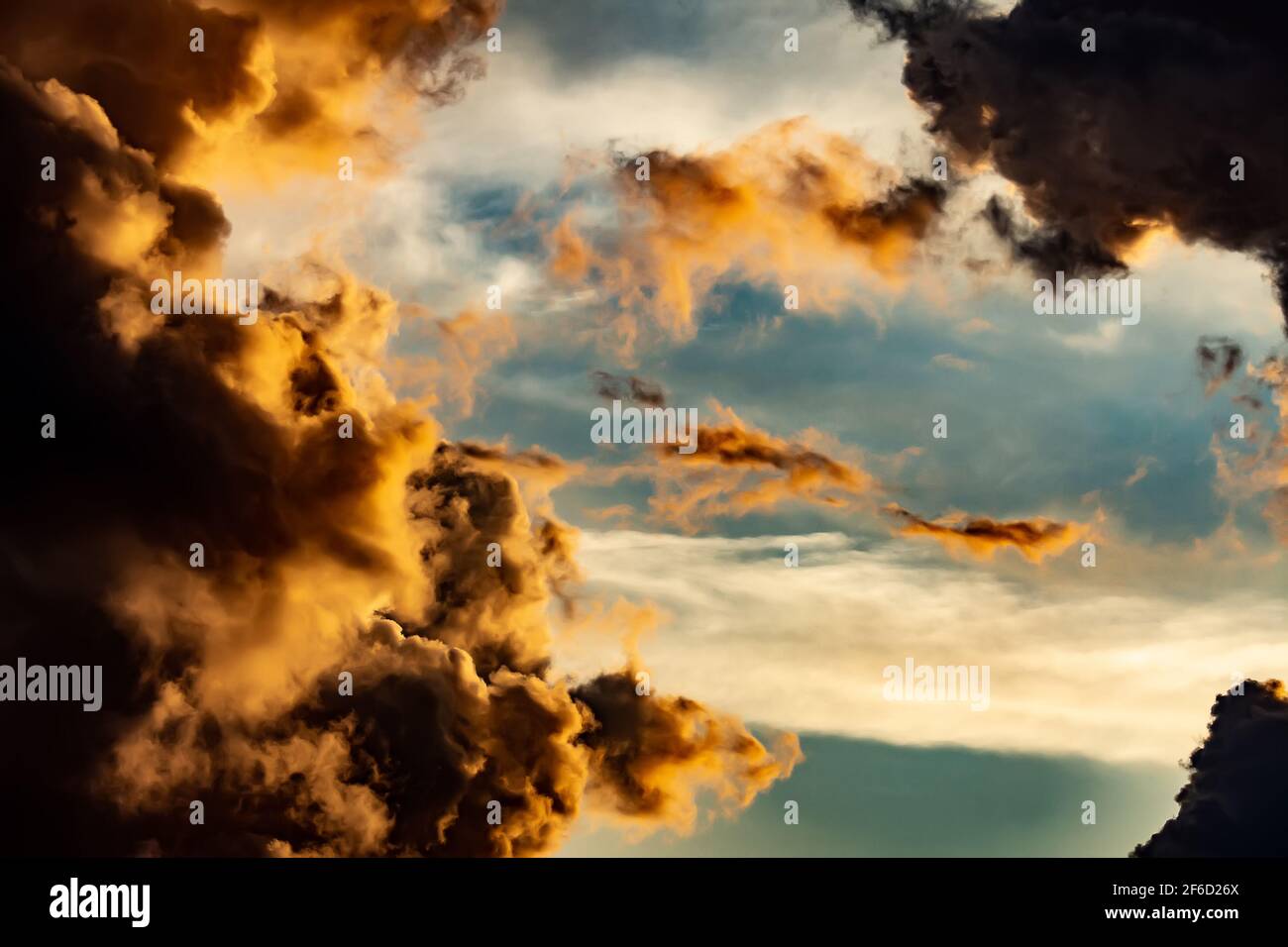 Images of clouds in the stormy skies of Rome Stock Photo - Alamy