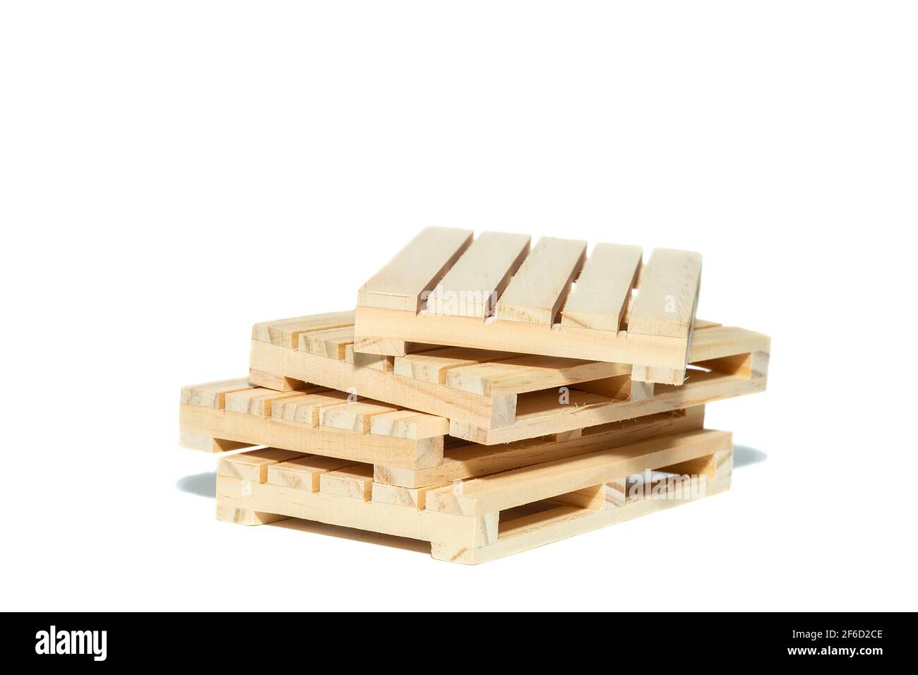 Commercial wooden pallets Cut Out Stock Images & Pictures - Alamy
