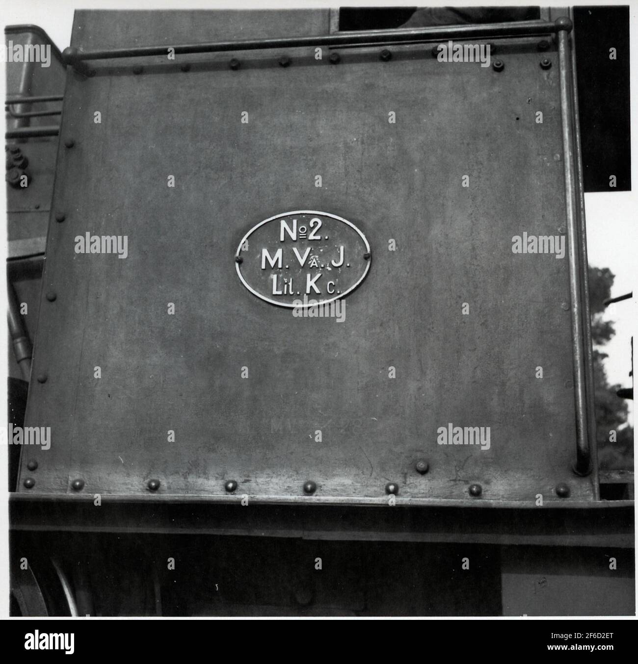 Local sign, Matfors Vattför rail, MVAJ KC 2 Stock Photo - Alamy