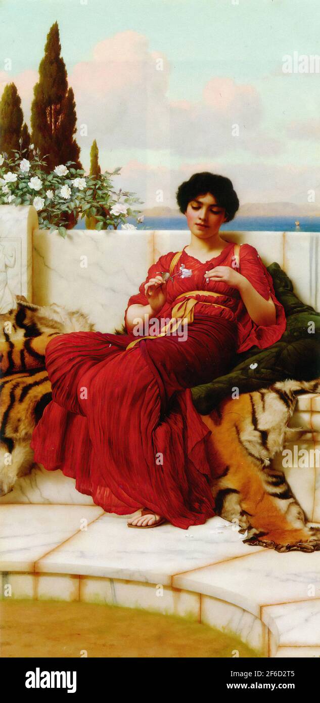 John william godward hi-res stock photography and images - Alamy