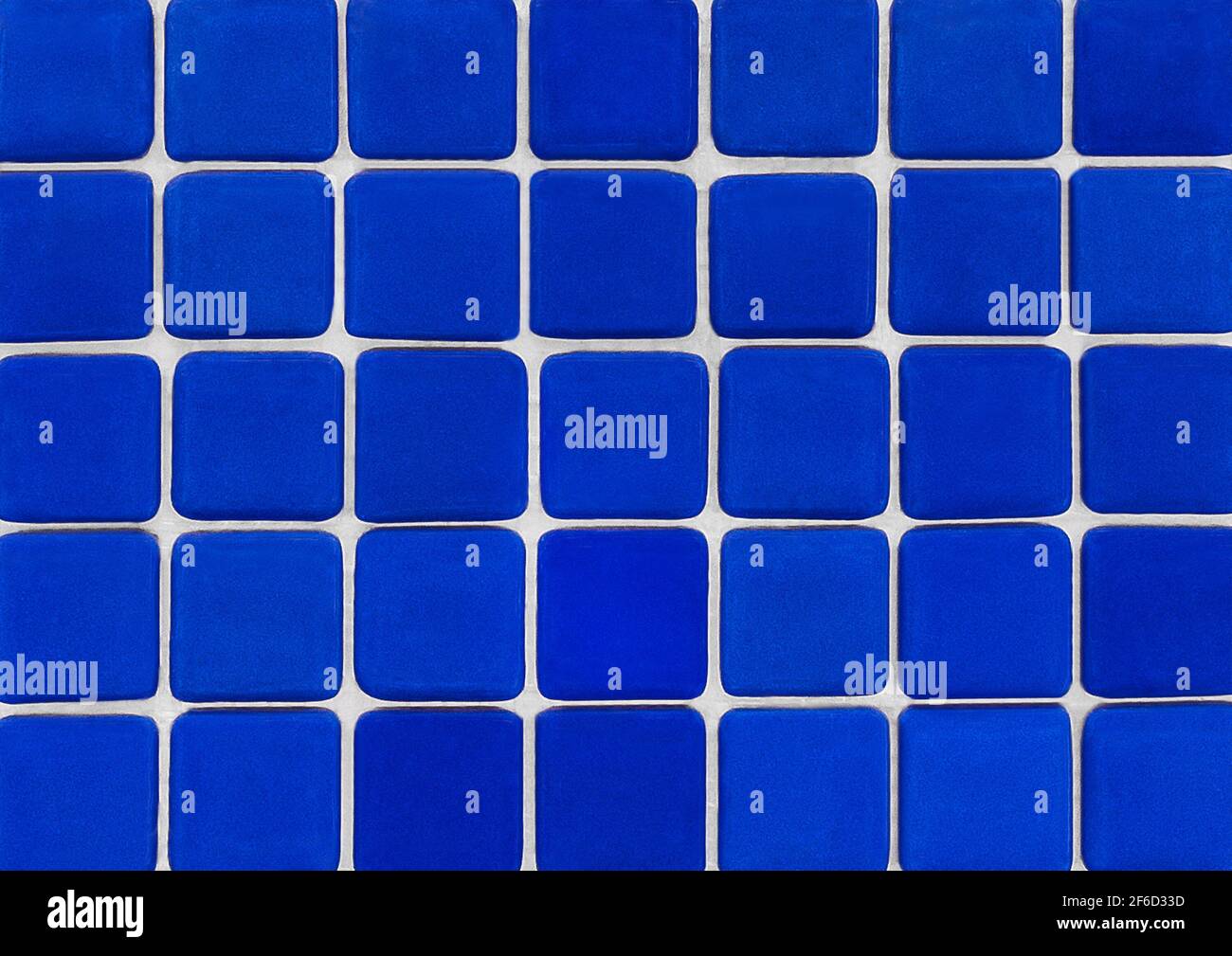 Blue ceramic tile, abstract texture, mosaic background Stock Photo - Alamy