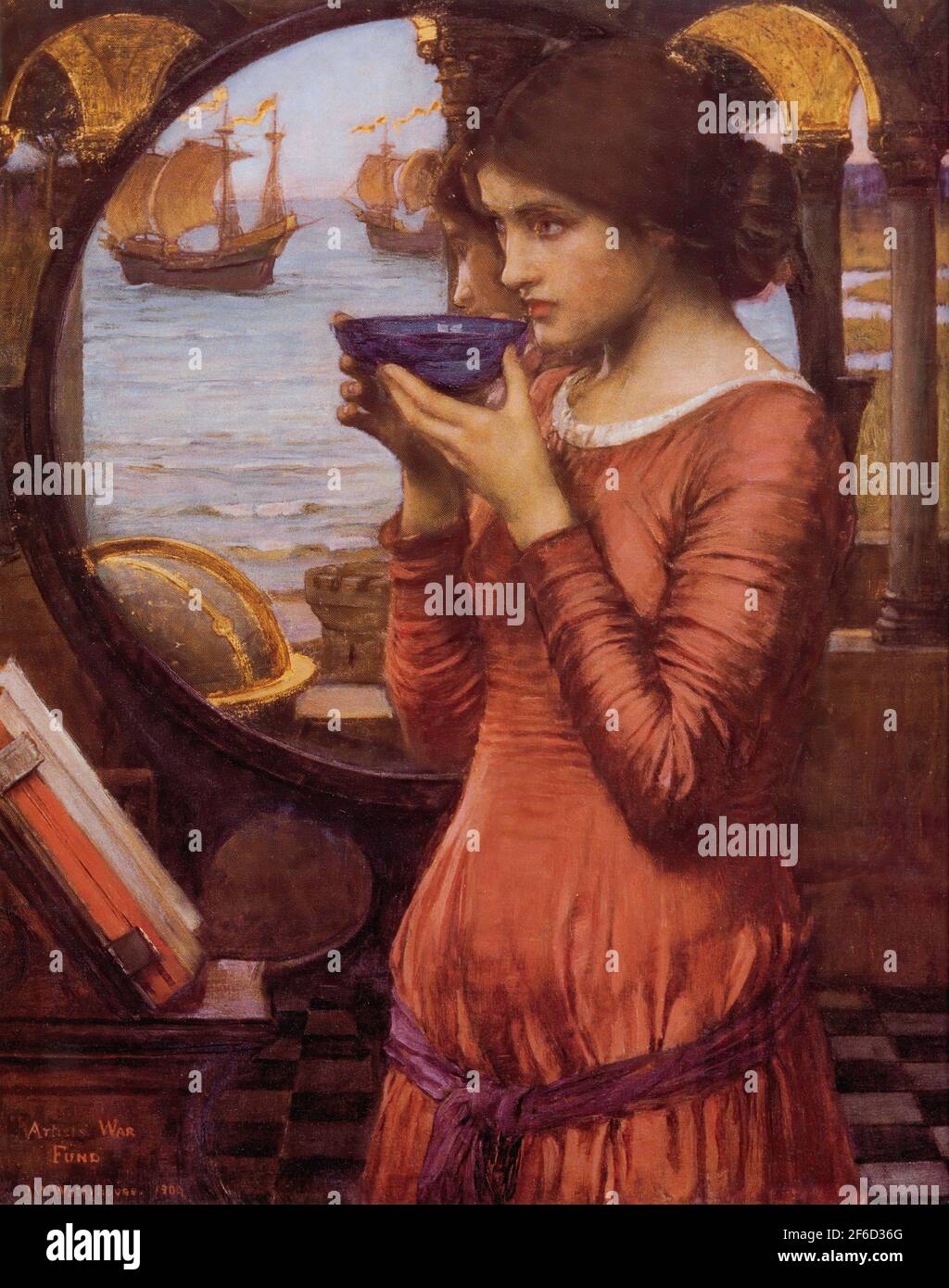 John William Waterhouse - Destiny 1900 Stock Photo - Alamy