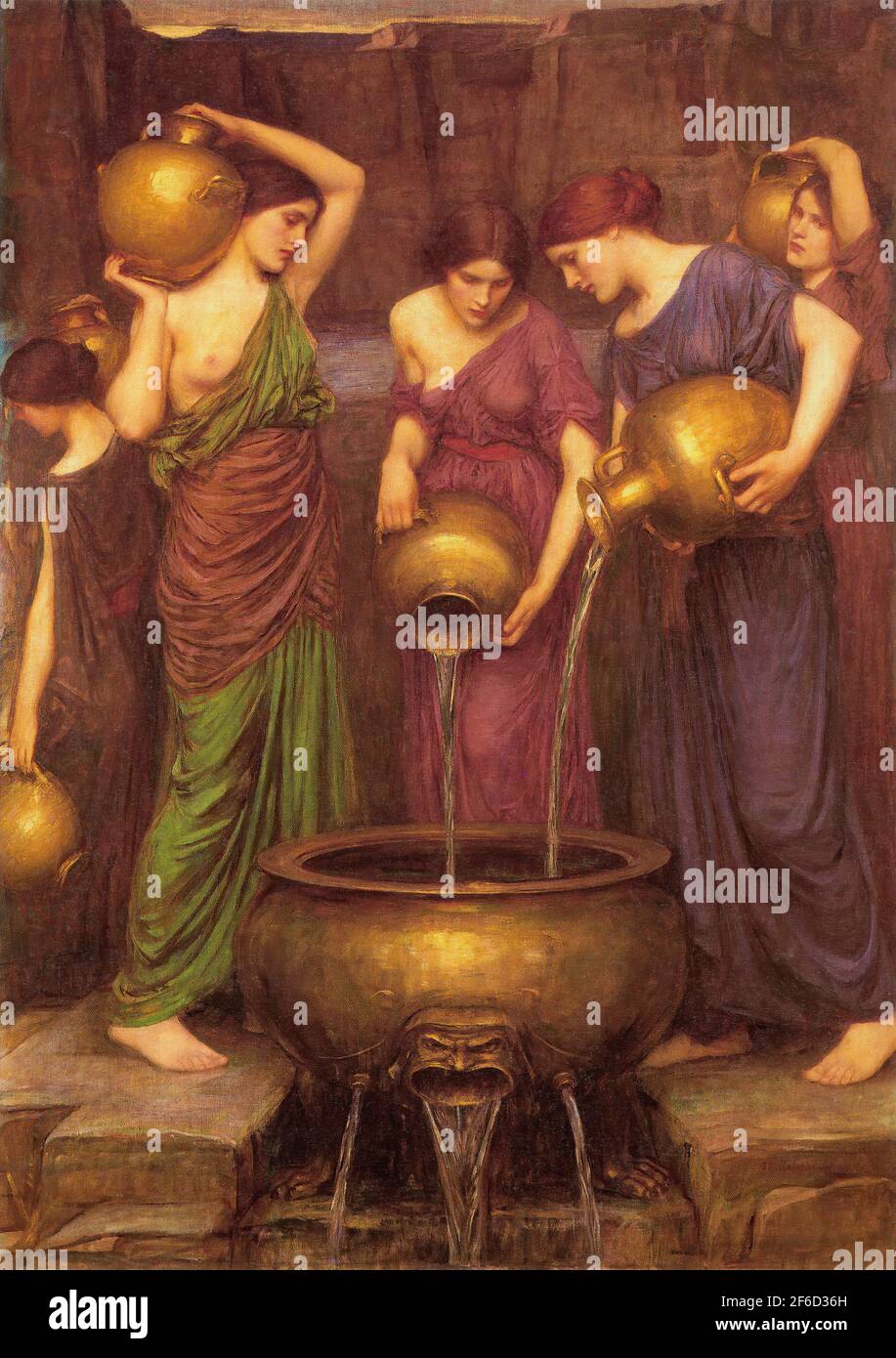 John William Waterhouse - Danaides 1904 Stock Photo - Alamy