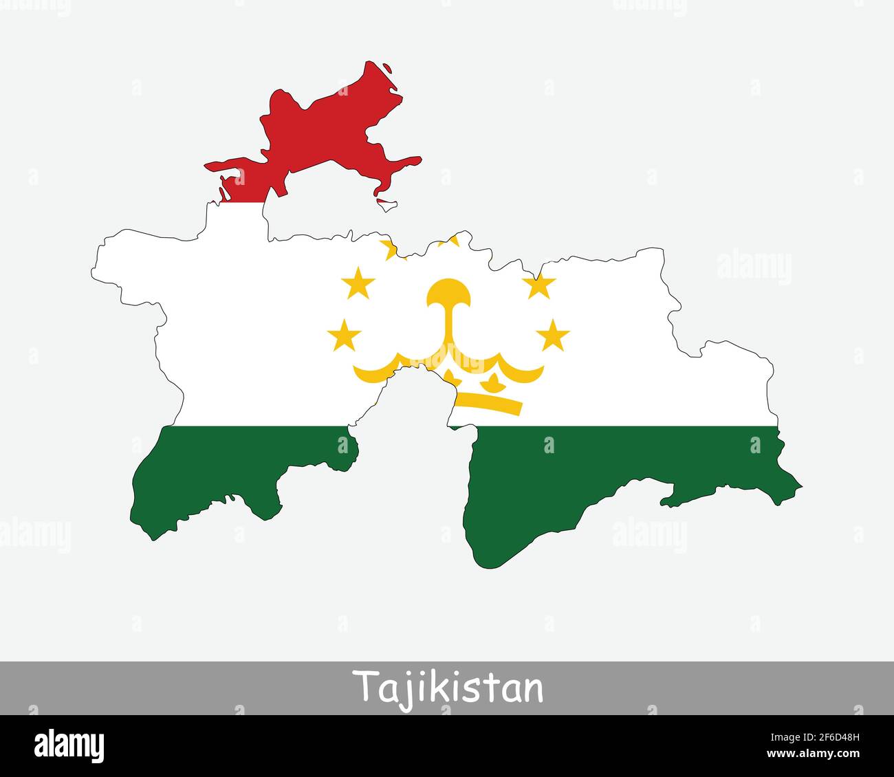 Tajikistan map eps hi-res stock photography and images - Alamy