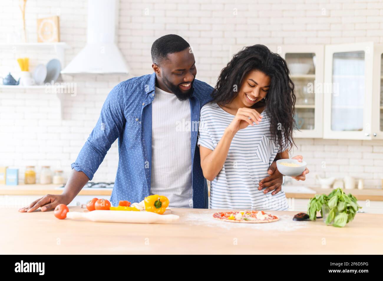 Girlfriend Cooking For Boyfriend