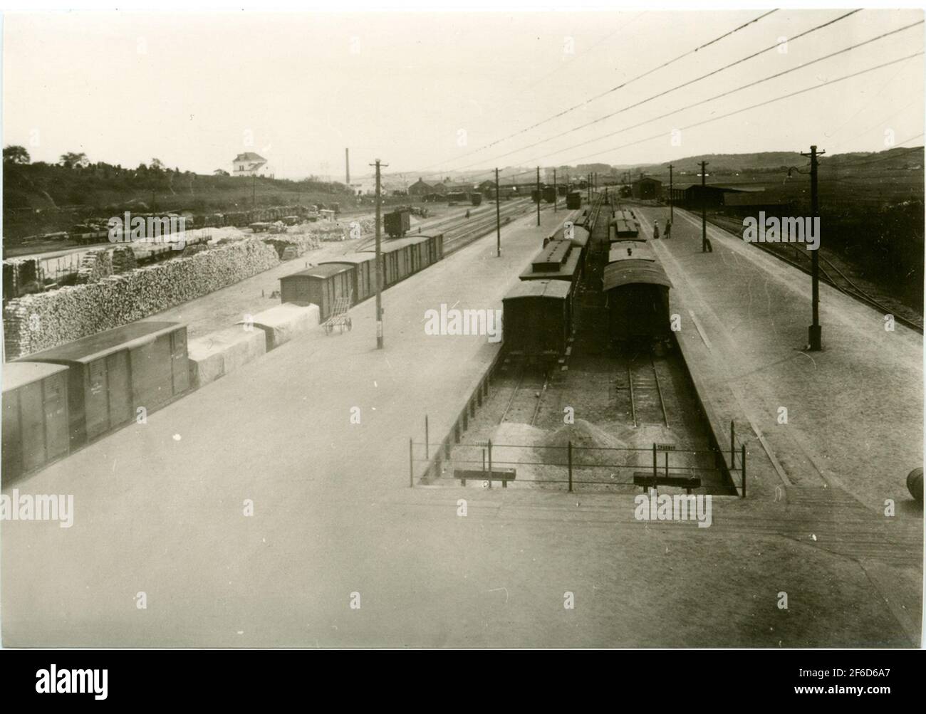 View of Norrköping's eastern station Stock Photo - Alamy