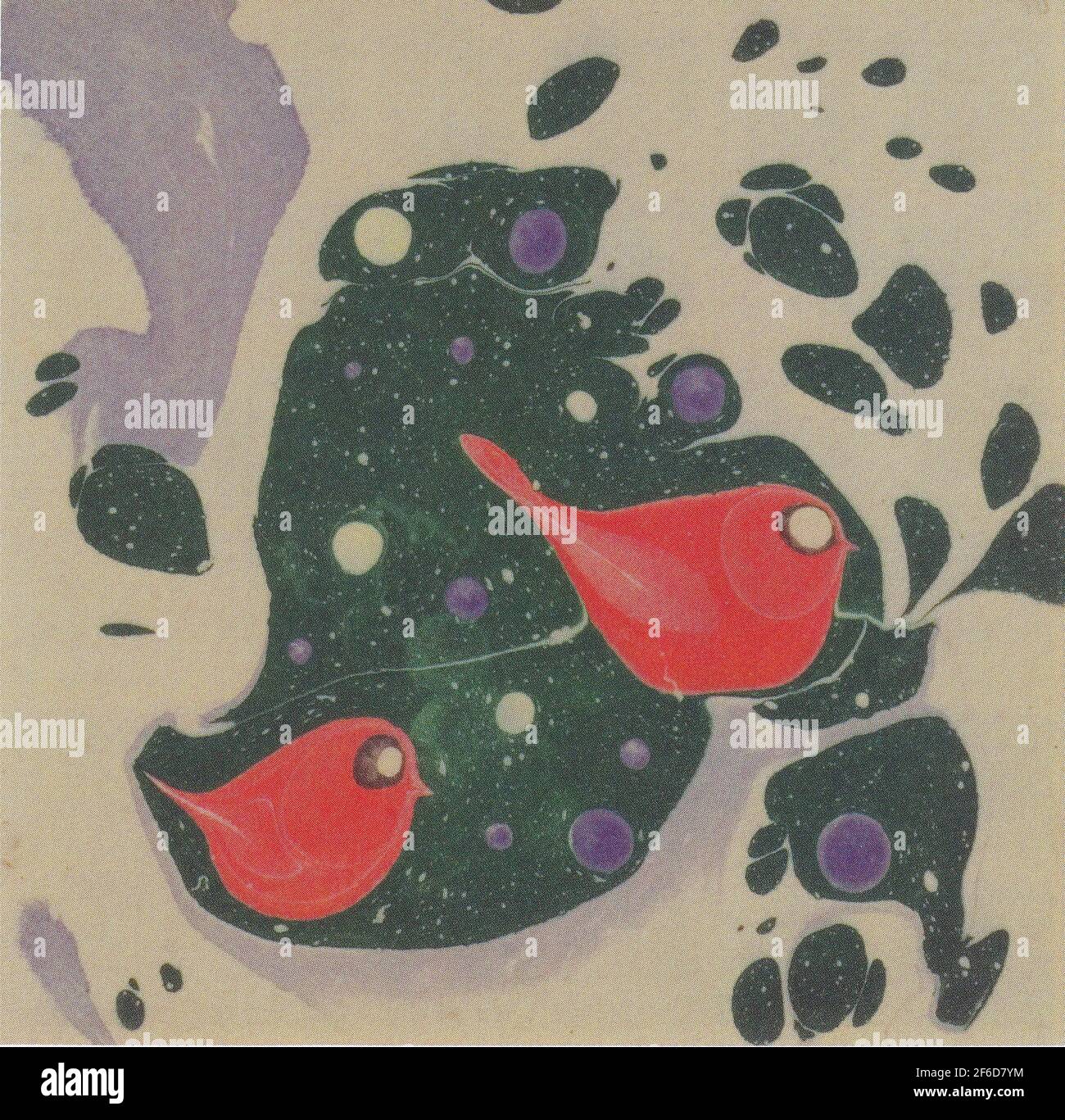 Koloman Moser - Animal Motif Picture Book 1 C 1904 Stock Photo - Alamy