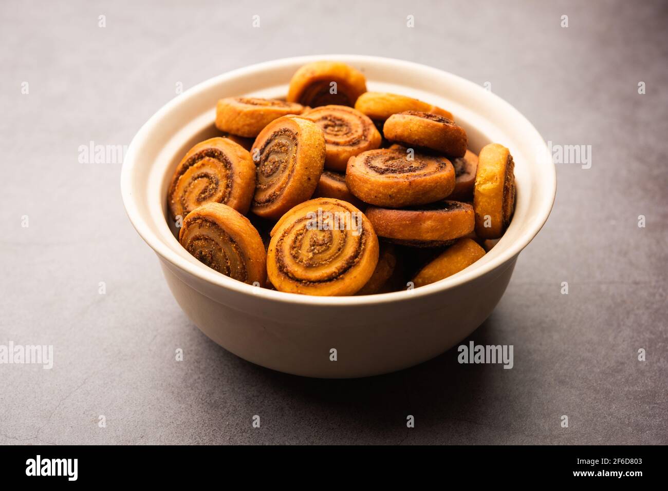 Indian Traditional tasty Snack Bhakarwadi Also Known as Bakarwadi ...