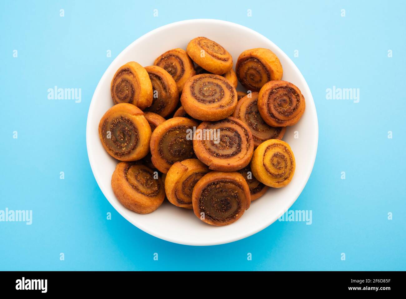 Indian Traditional tasty Snack Bhakarwadi Also Known as Bakarwadi ...