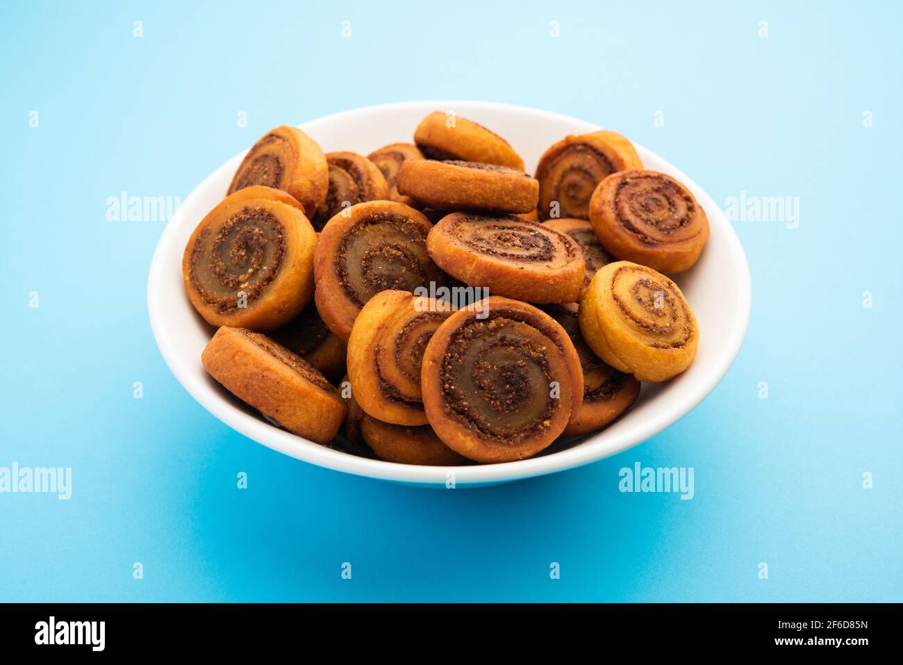 Indian Traditional tasty Snack Bhakarwadi Also Known as Bakarwadi ...