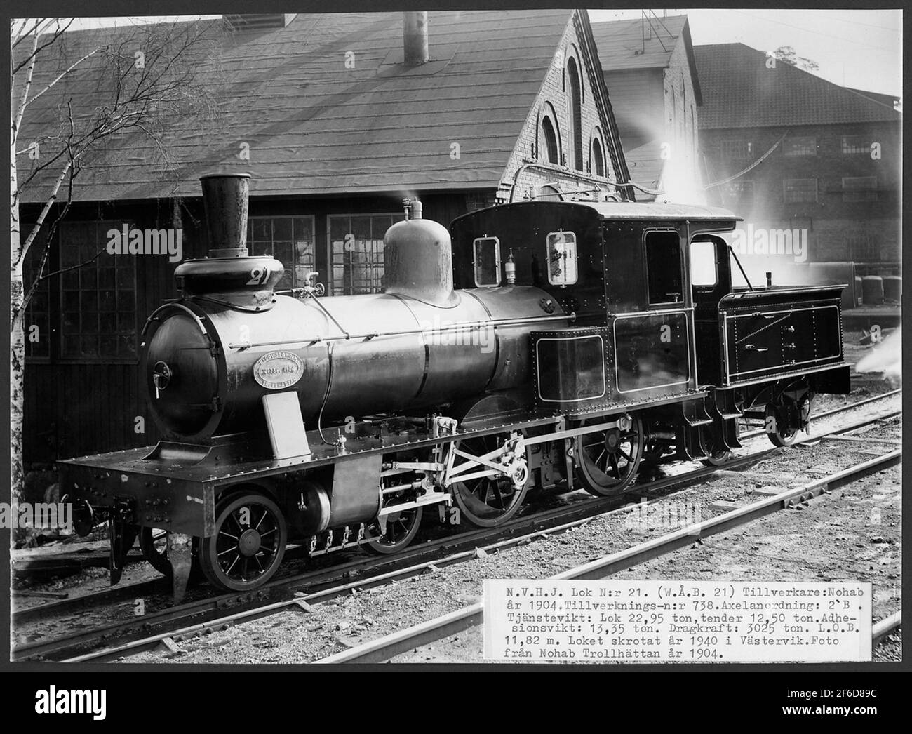 Delivery photo of Nohab in Trollhättan of Västervik - Evidaberg ...