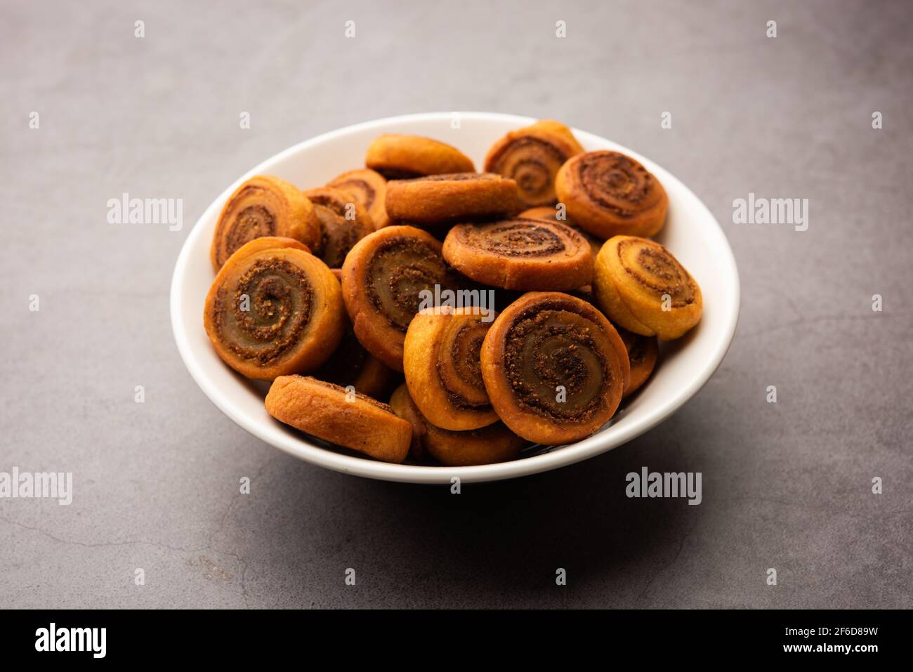 Indian Traditional tasty Snack Bhakarwadi Also Known as Bakarwadi ...
