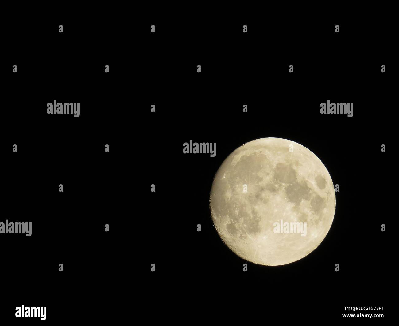 Full Moon in near plan Stock Photo - Alamy