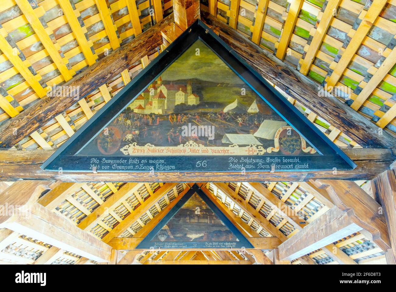 Chapel bridge painting hi-res stock photography and images - Alamy