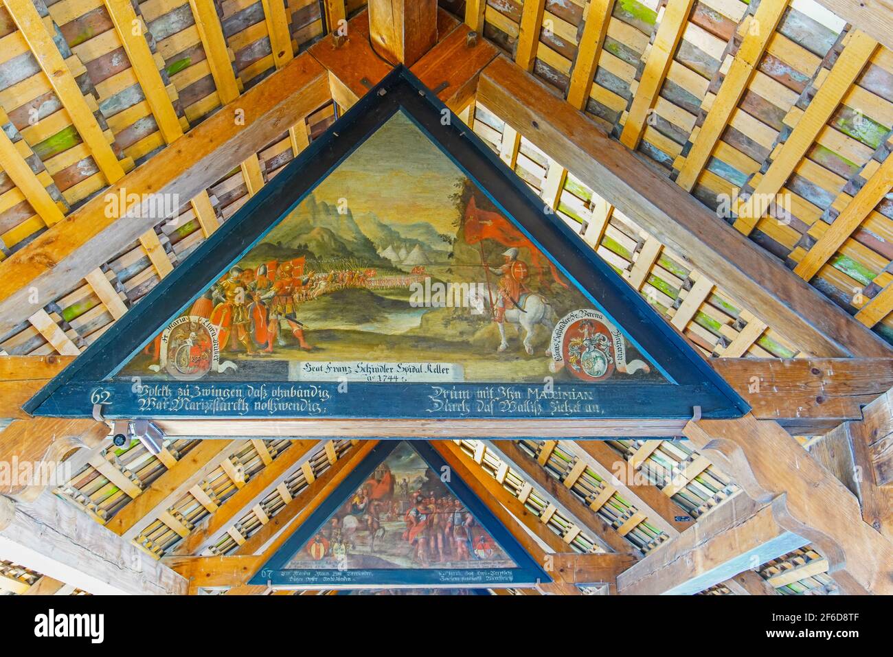 Chapel bridge paintings hi-res stock photography and images - Alamy