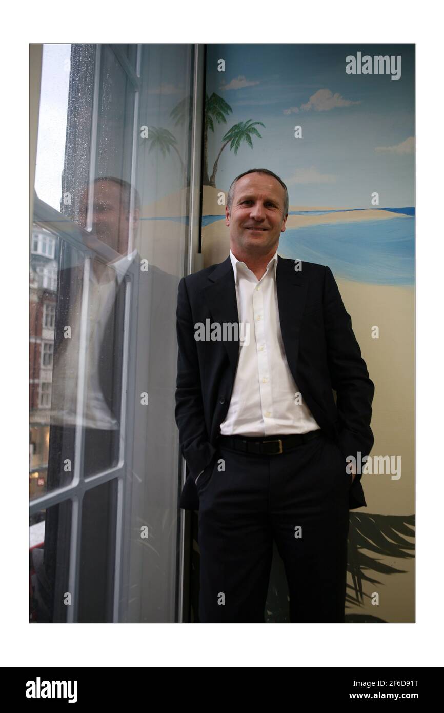 Steve Auckland... Head of Metro newspaper in Londonphotograph by David ...