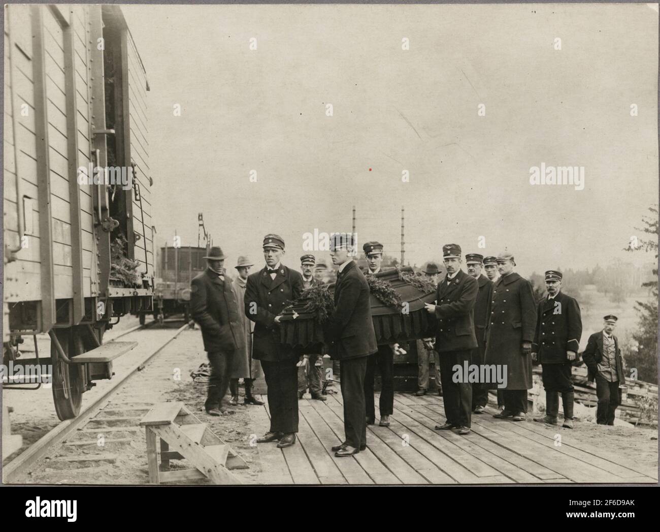 Kista with one of the fatalities from the goat accident Stock Photo - Alamy