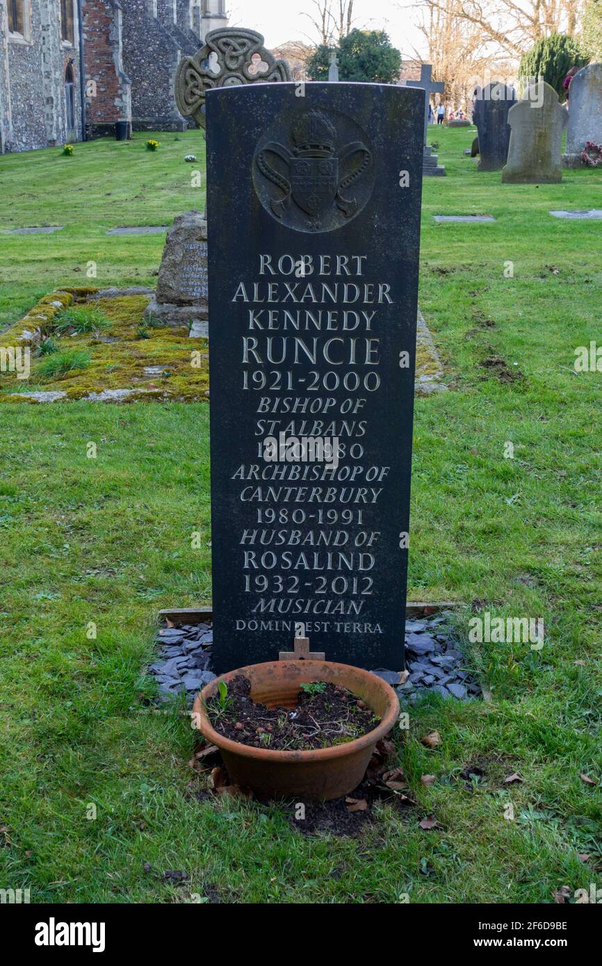 Robert runcie hi-res stock photography and images - Alamy