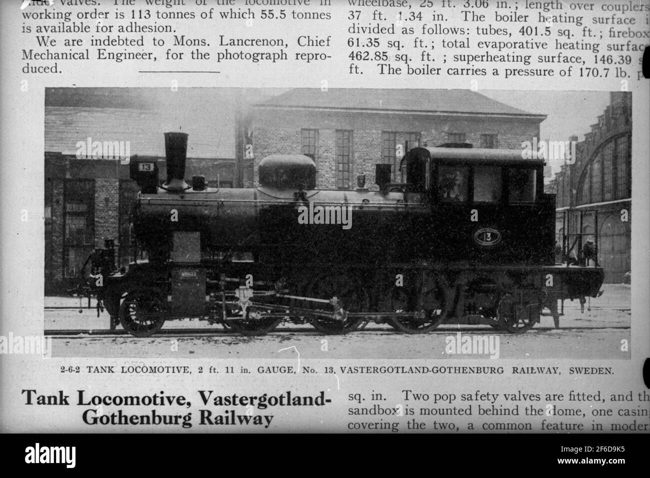VGJ Lok 13 Stock Photo - Alamy