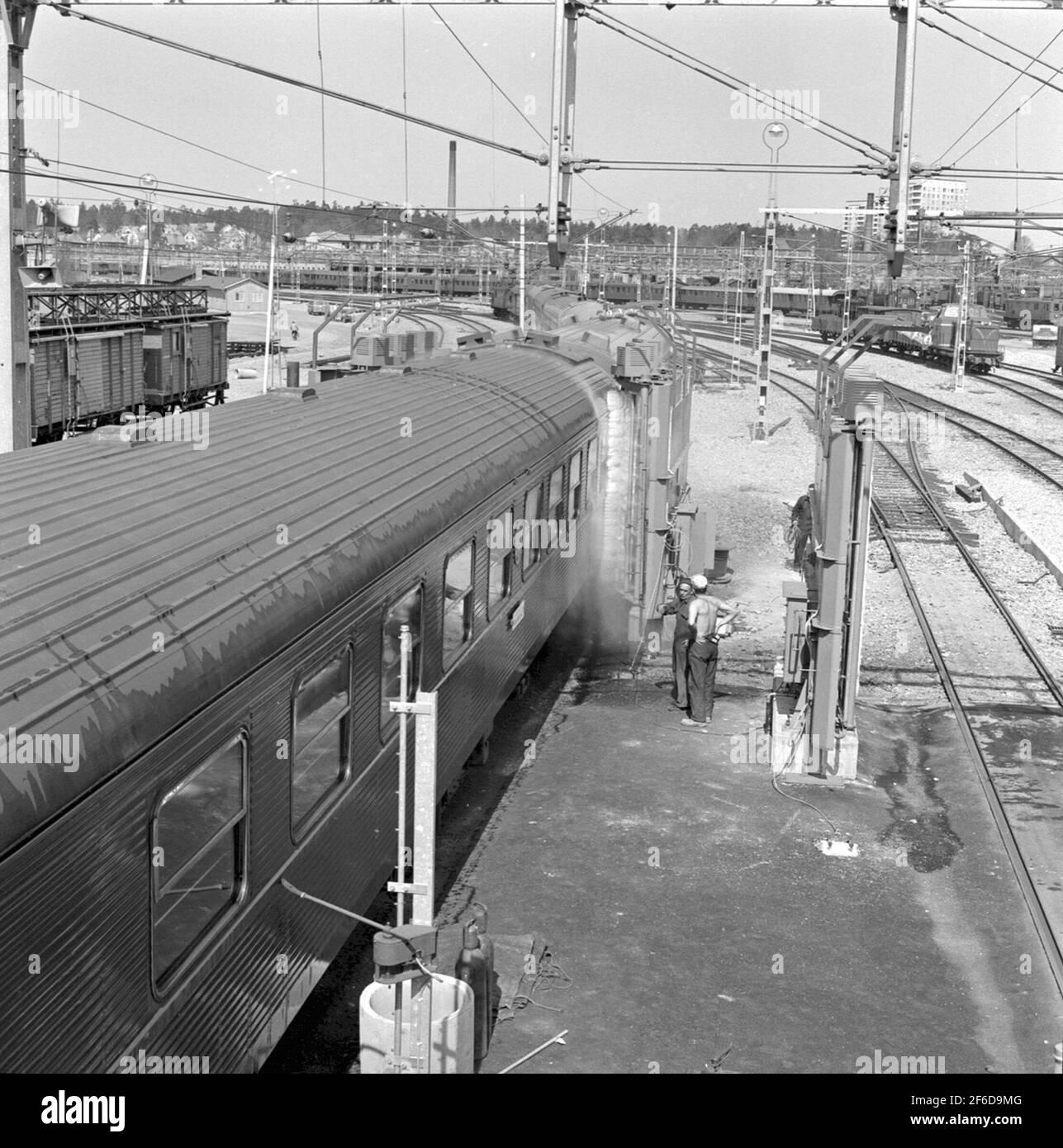 Sweden, Uppland, Stockholm, Solna, Hagalund (depicted, city Stock Photo ...