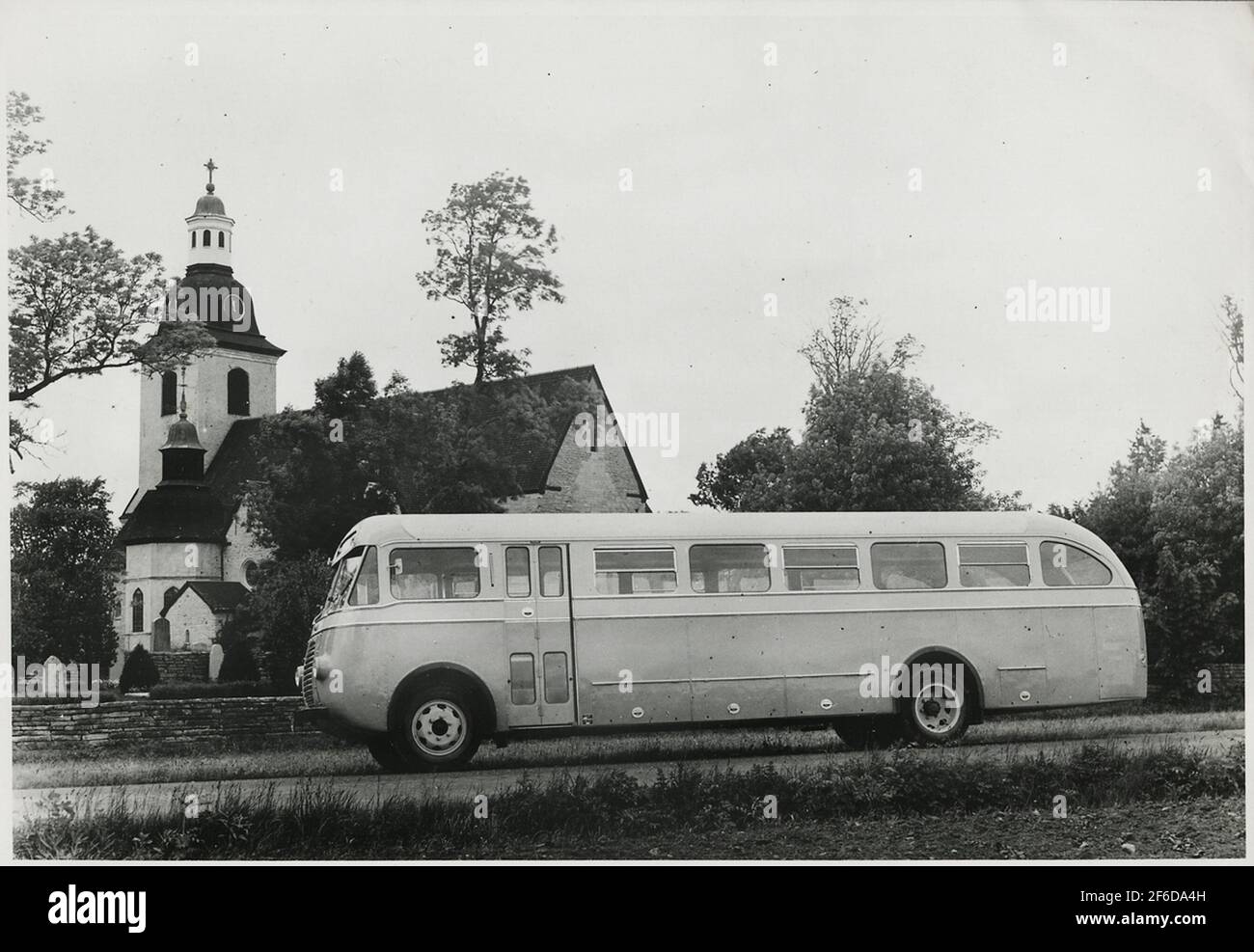 Bus built by AB Swedish railway workshops, ASJ Stock Photo - Alamy