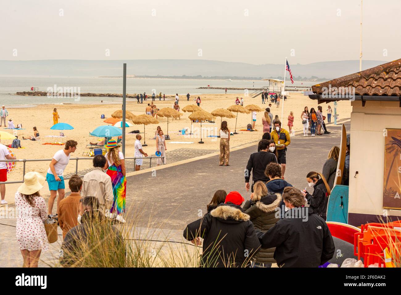 Netflix DC miniseries has commence filming on Sandbanks Beach, due for ...