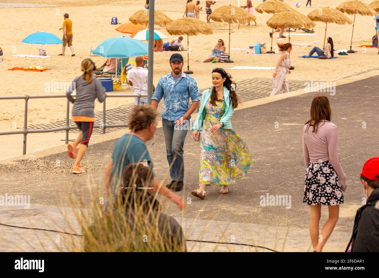 Netflix DC miniseries has commence filming on Sandbanks Beach, due for ...