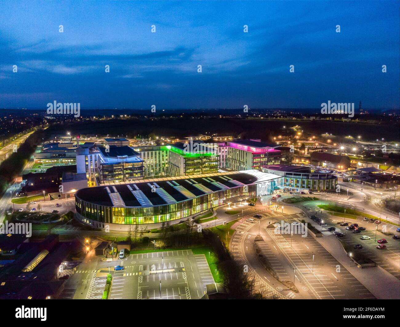 Nhs kings mill hospital mansfield nottinghamshire hi-res stock ...