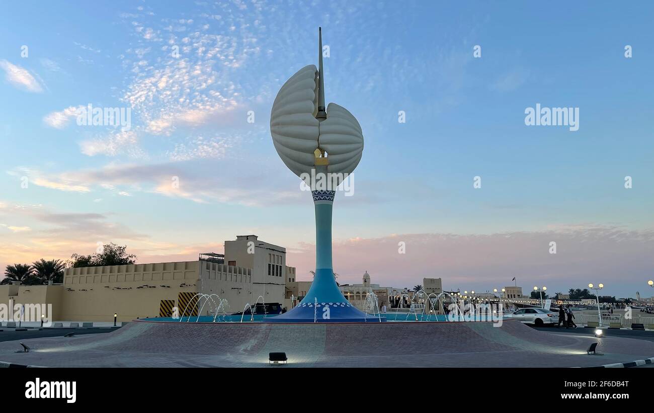 Souq alwakrah beach hi-res stock photography and images - Alamy