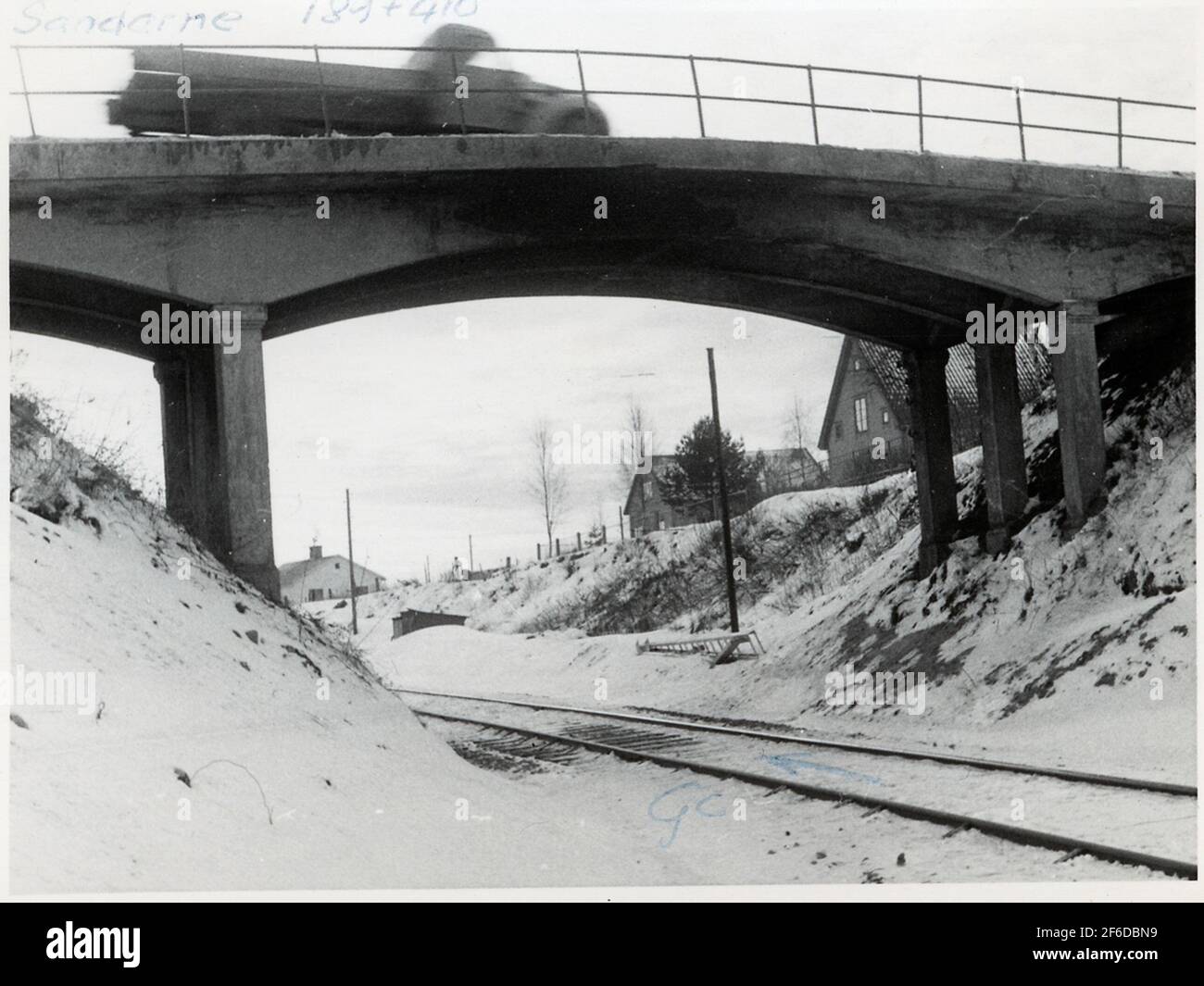 Bridge over the cheese coast track Stock Photo - Alamy