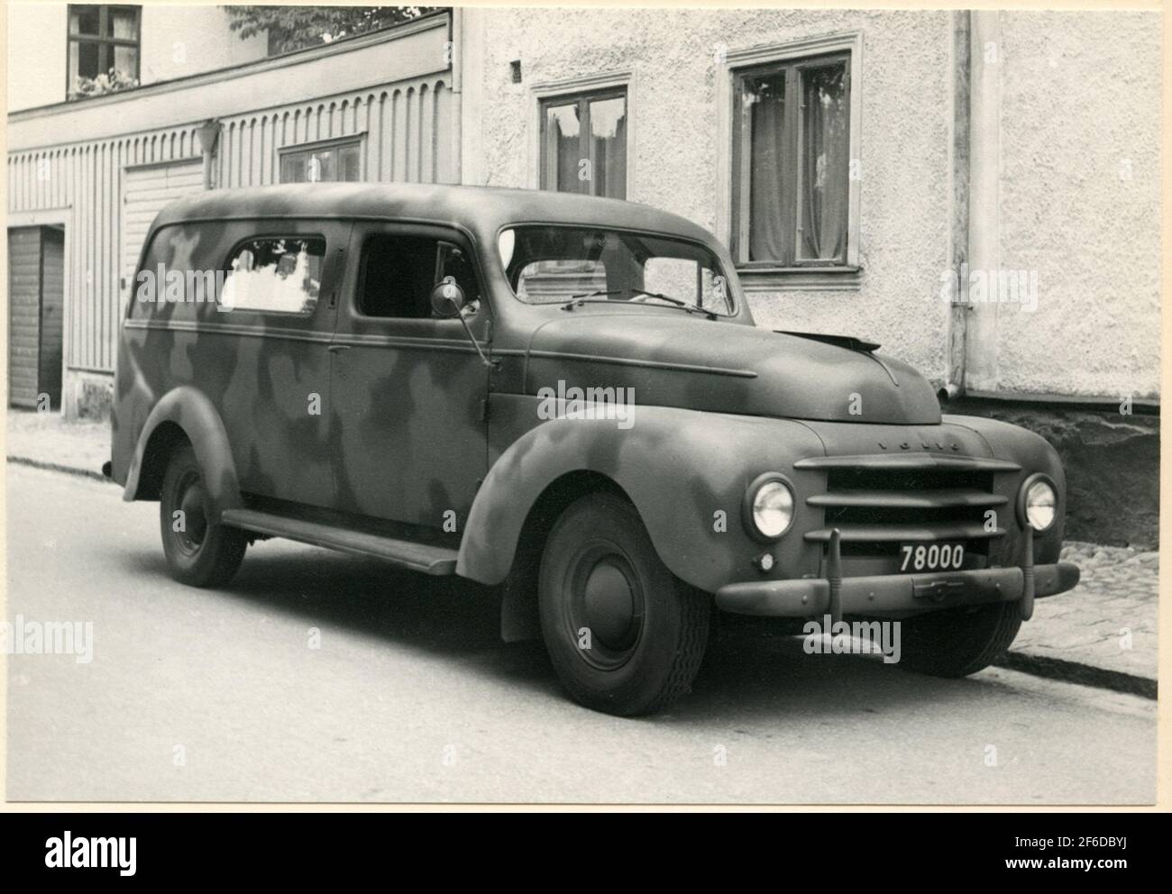 Volvo combi car with registration number 78000 Stock Photo - Alamy