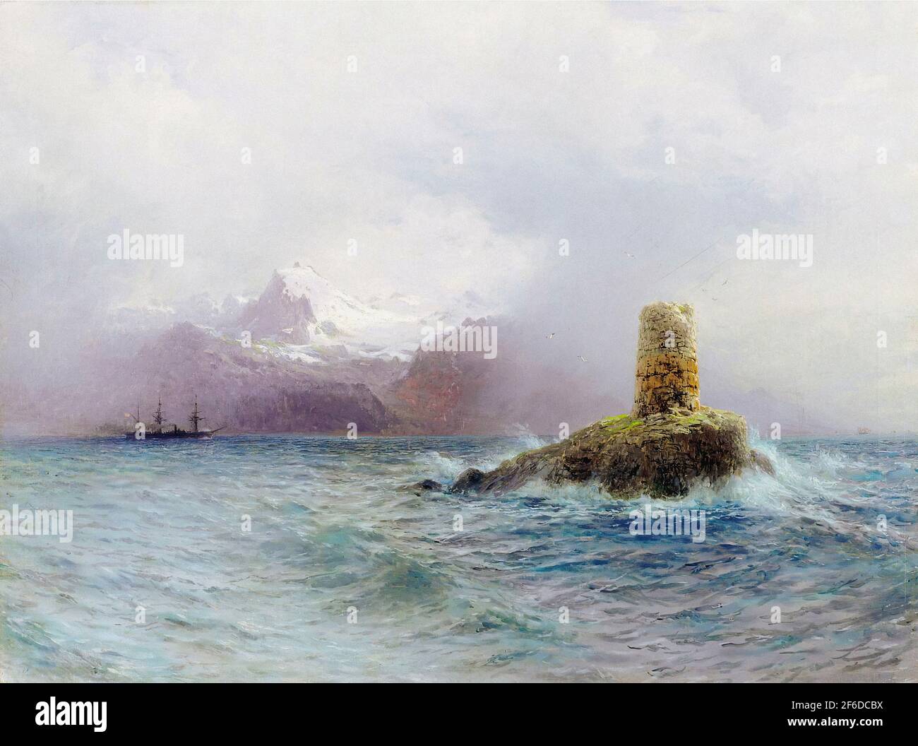 Lev Lagorio - Lofoten Island 1895 Stock Photo - Alamy