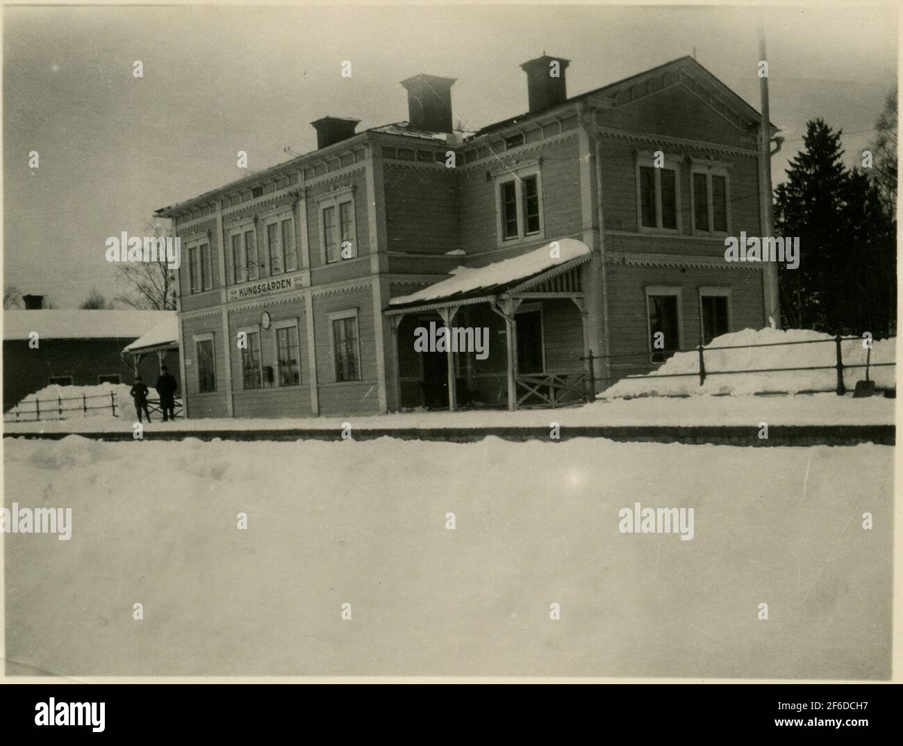 Sweden, Gävleborg, Sandviken, Kungsgården (depicted, city Stock Photo ...