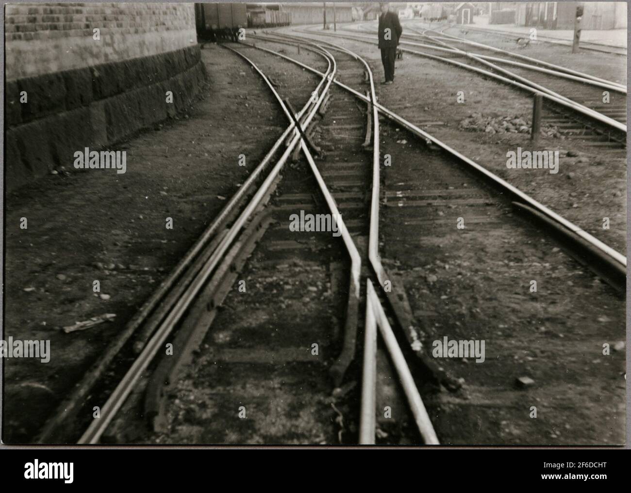 Two different track widths Stock Photo - Alamy