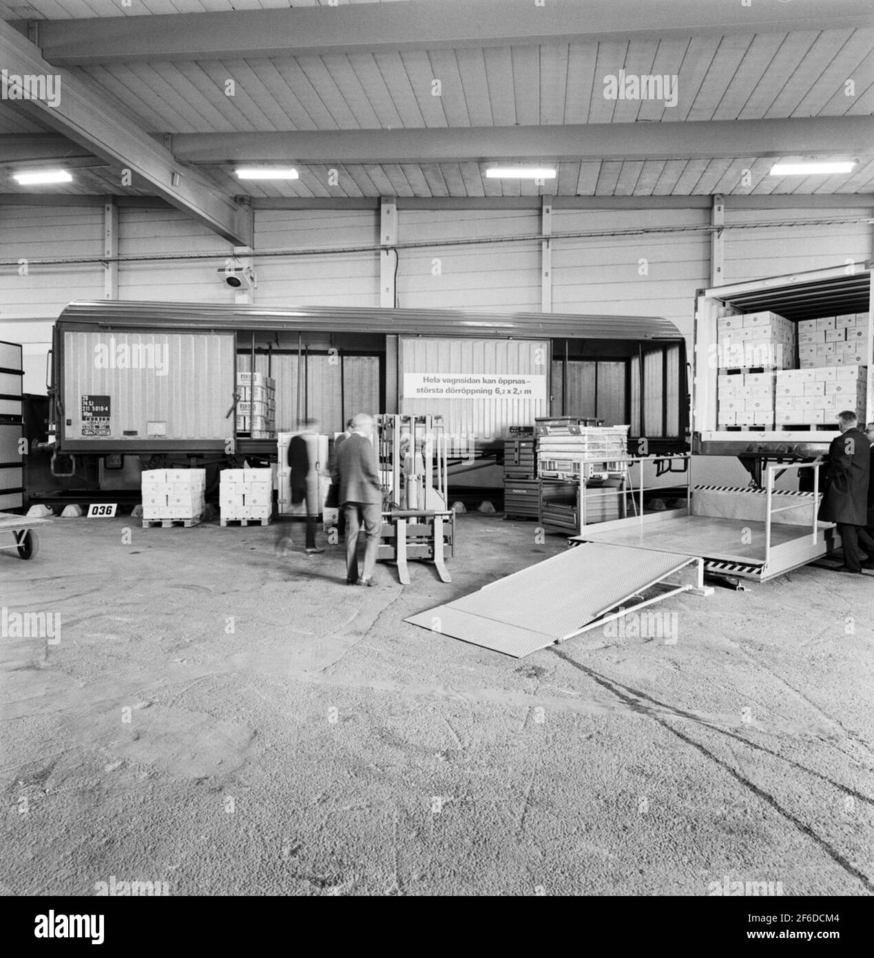 State Railways, SJ HBIS 2115010-4. Exhibition Transport-68 Stock Photo ...