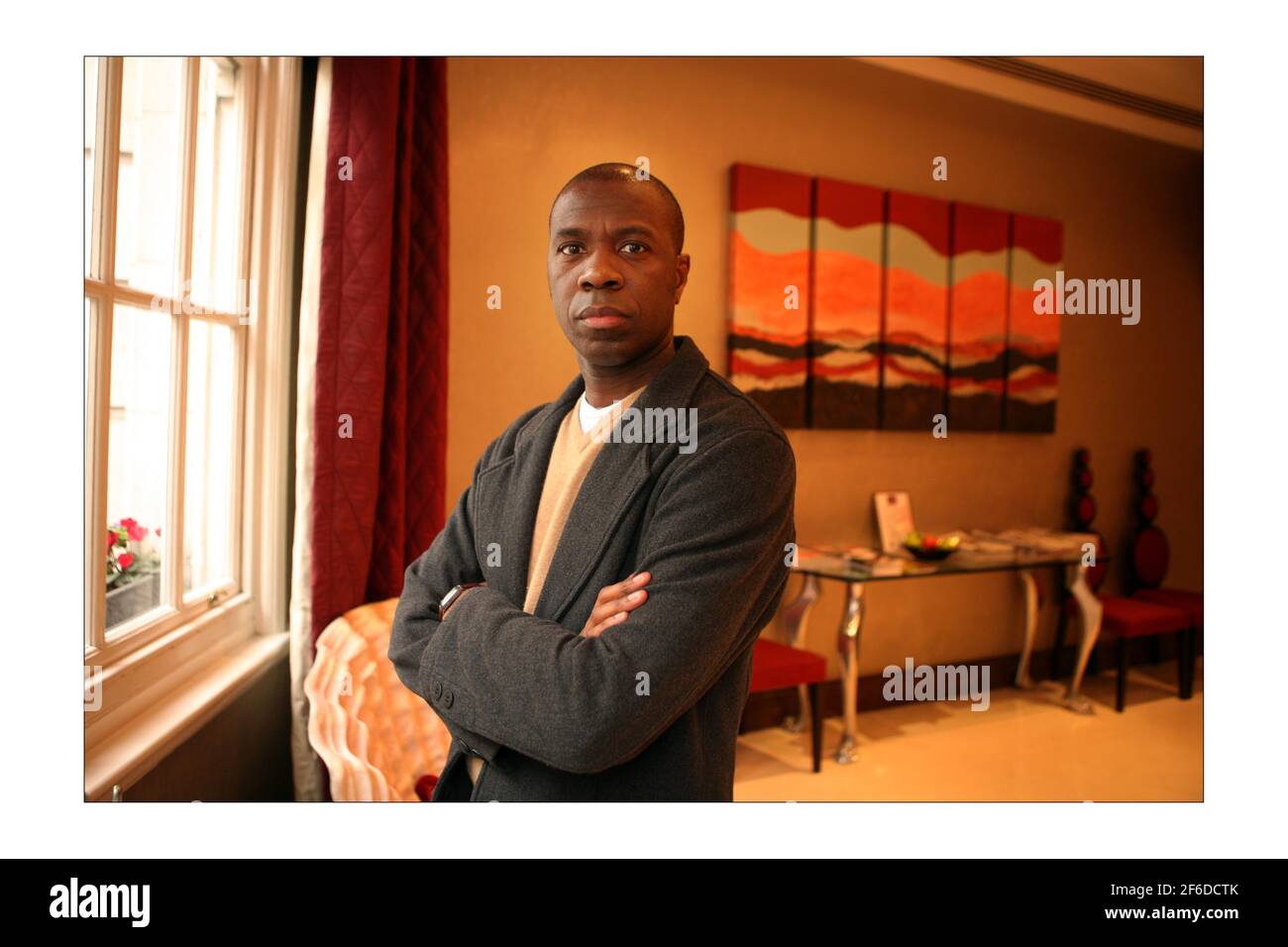 Clive Myrie... BBC Europe correspondent....photograph by David Sandison ...