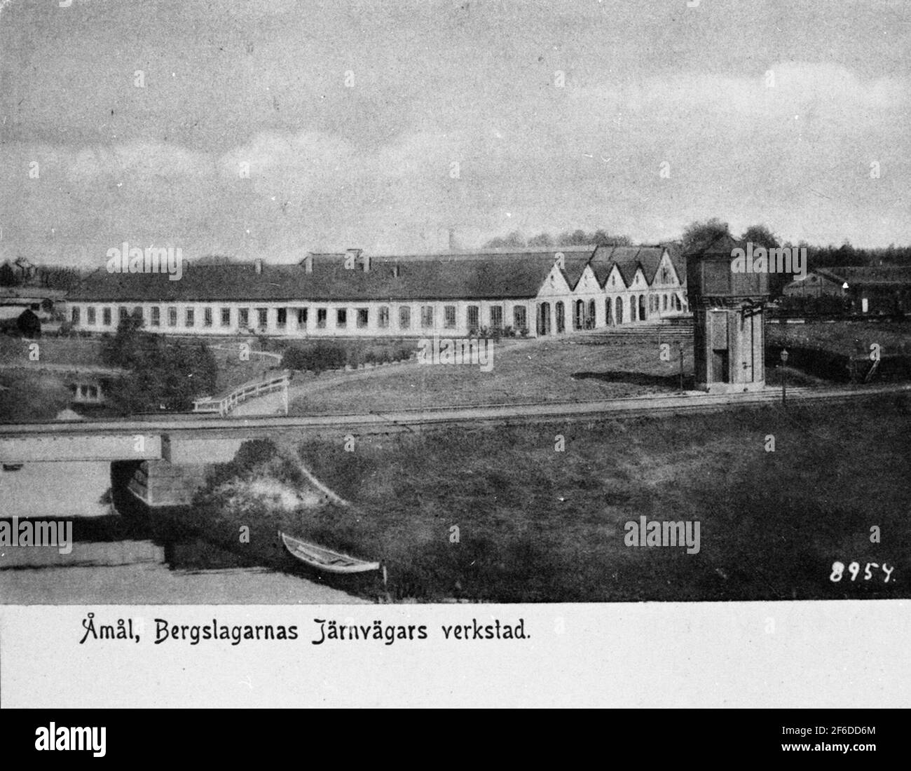 Bergslageter railroad workshop Stock Photo - Alamy