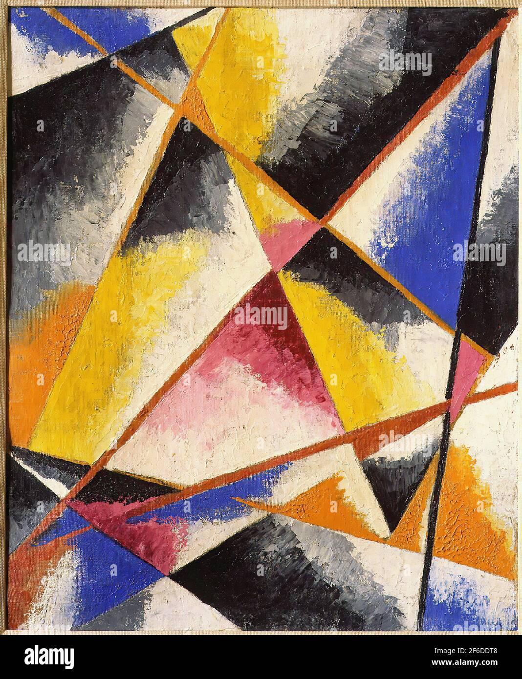 Lyubov Popova - Untitled Compositions C 1916 Stock Photo - Alamy