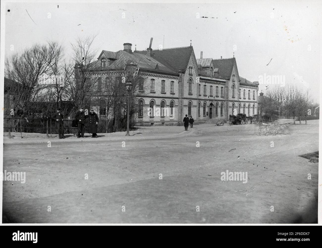 Varberg's station before 3rd rebuilding Stock Photo - Alamy