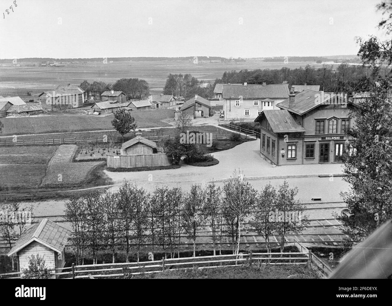 Sweden, Västra Götaland, Gullpång, Gullpång (depicted, City Stock Photo ...