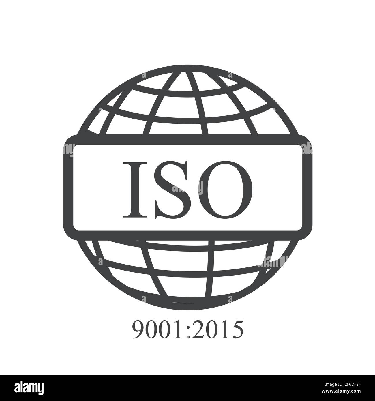ISO icon outline. Isolated vector sign symbol Stock Vector Image & Art ...