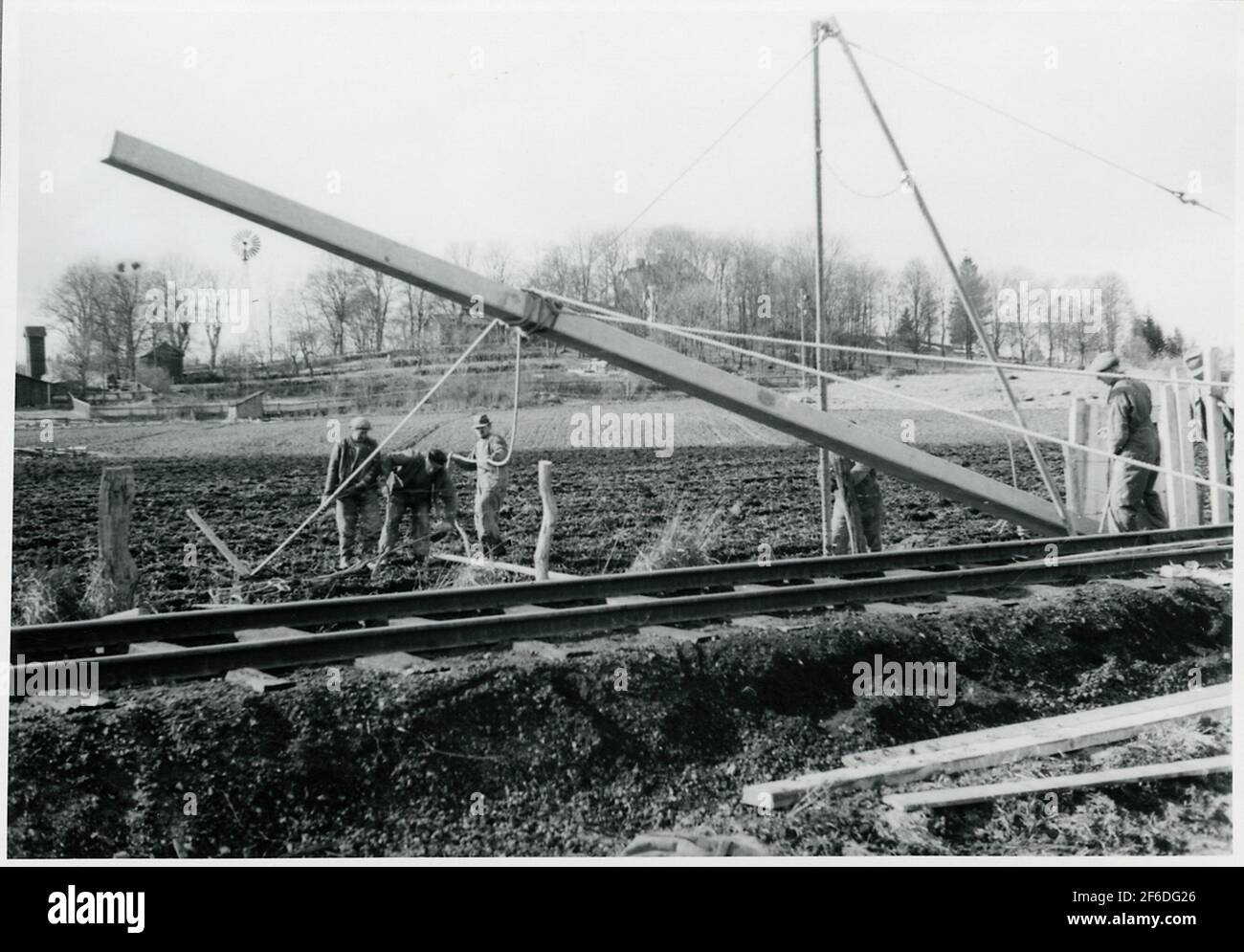 Rising of concrete posts Stock Photo - Alamy