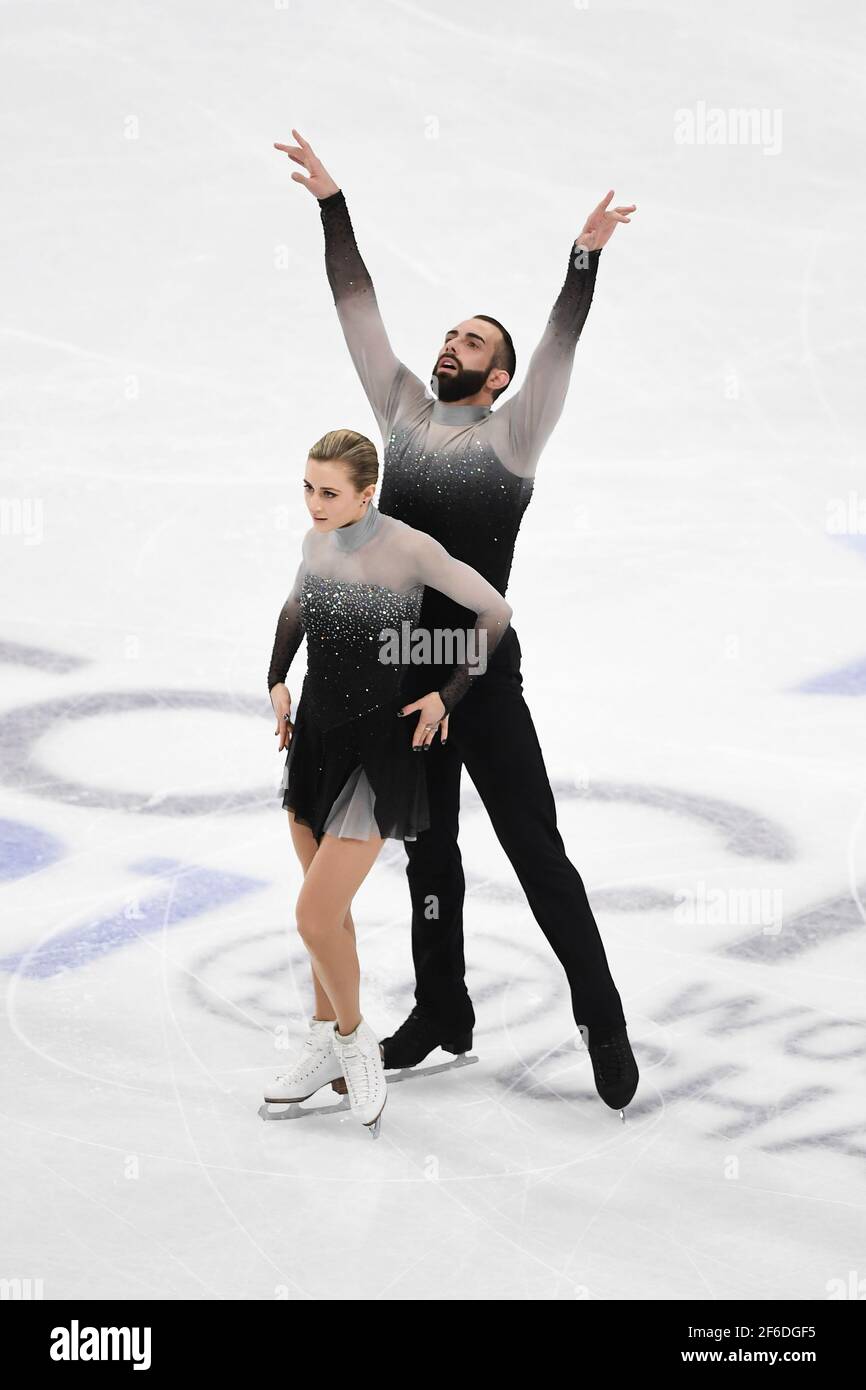 Ashley CAIN-GRIBBLE & Timothy LEDUC USA, during Pairs Free Program at ...